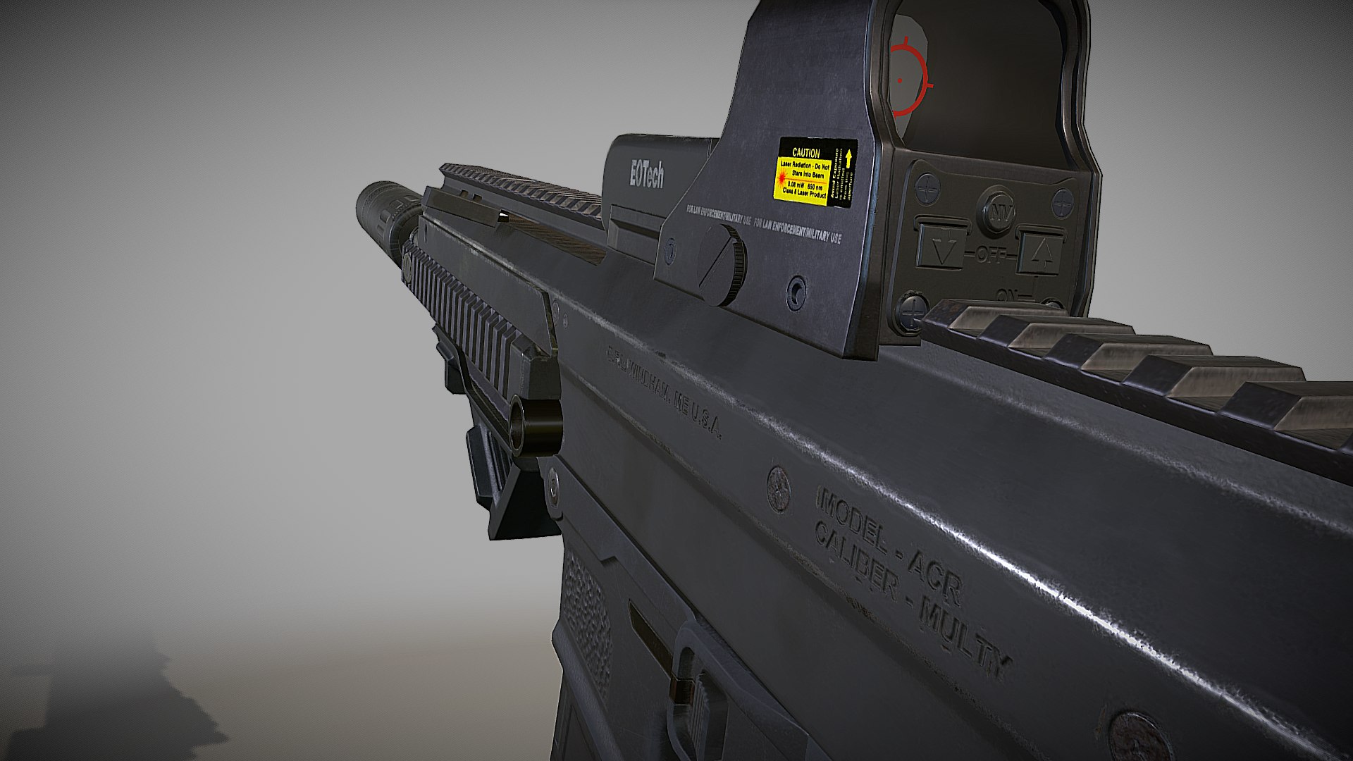 Adaptive Combat Rifle 3D - TurboSquid 1814272