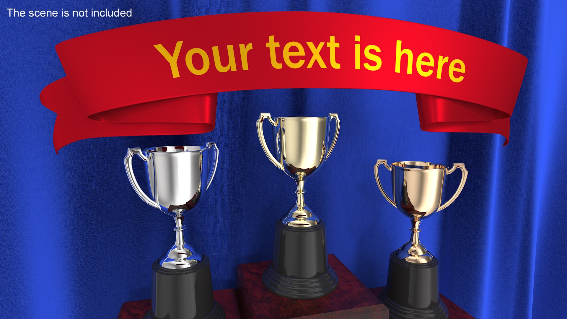 Winner Award Banner Red 3D Model - TurboSquid 2003125