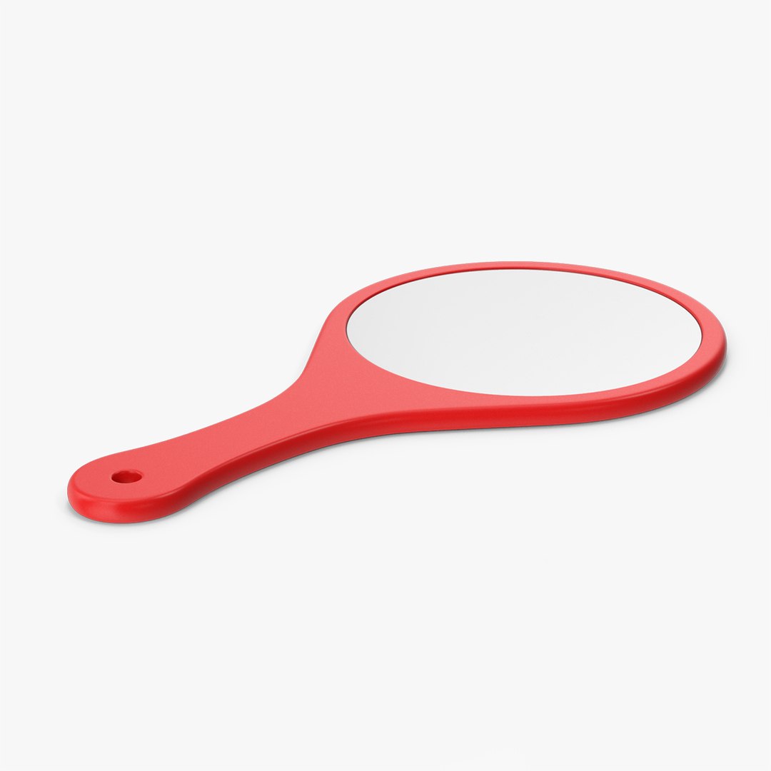 Red Hand Mirror 3D model - TurboSquid 1917199