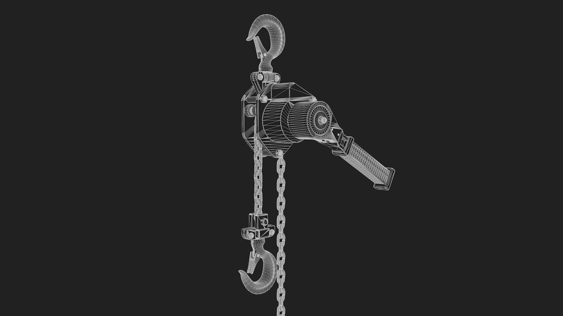 3D Lever Hoist - TurboSquid 1810521