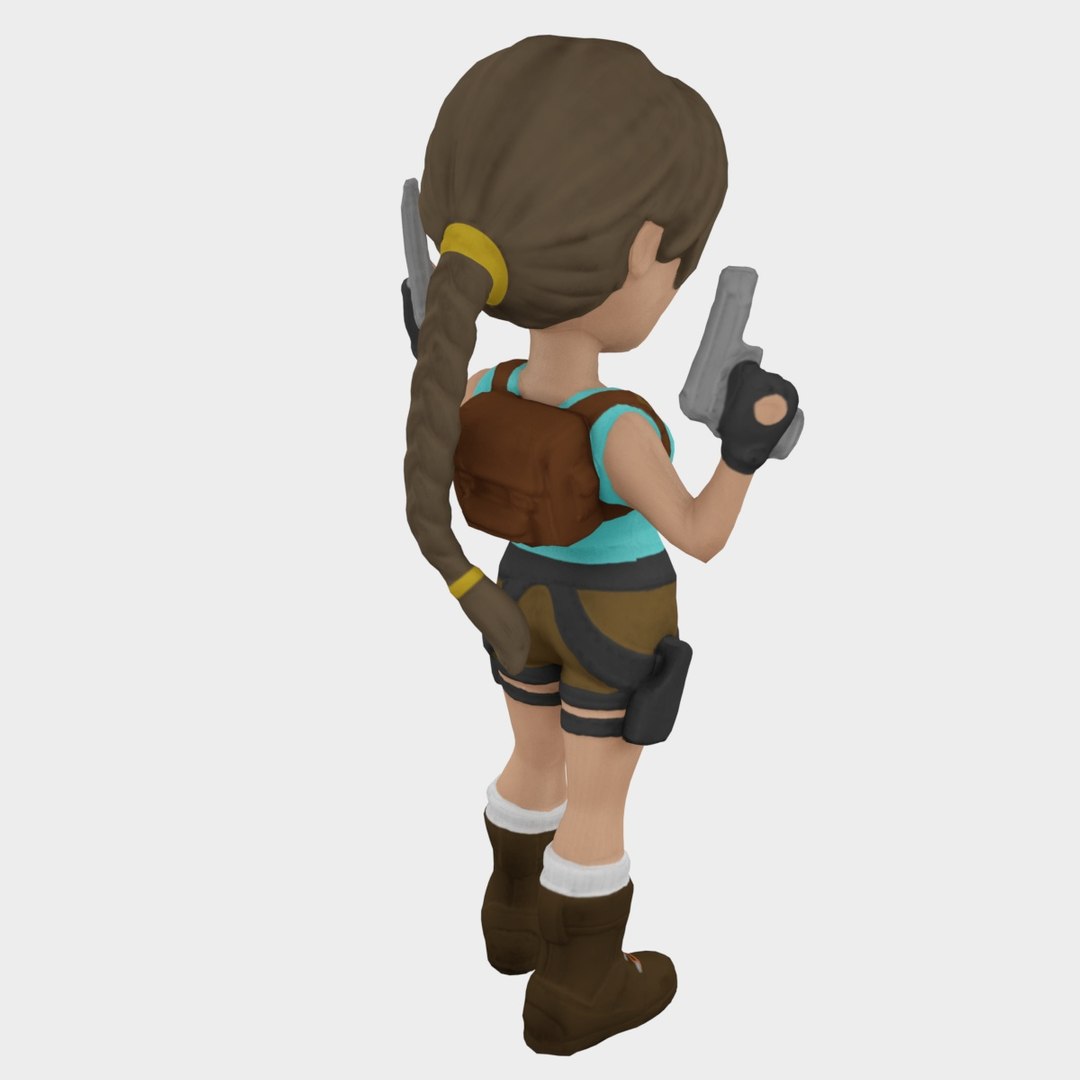 3D Video Lara Croft Model - TurboSquid 1256195