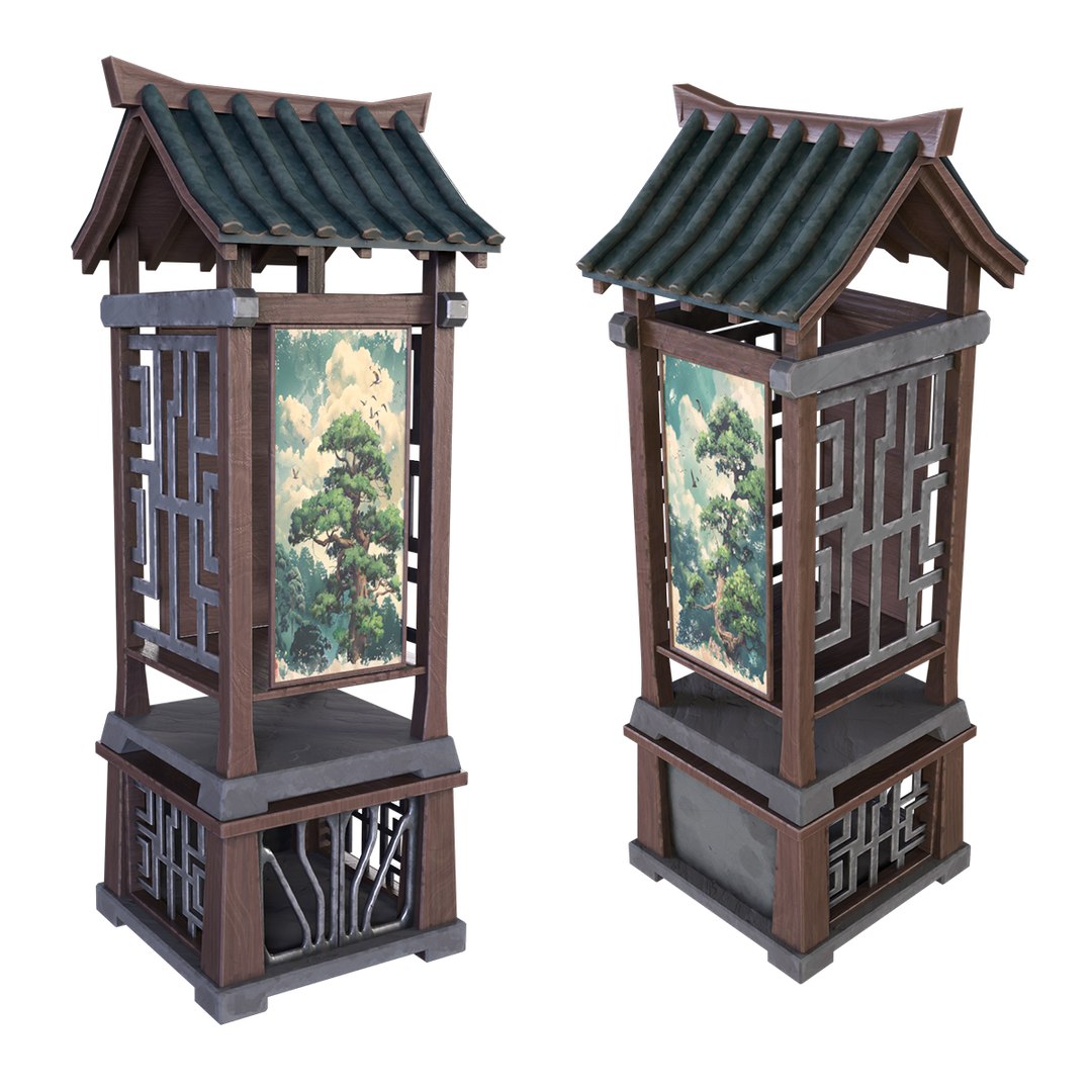 Japanese Prop 3D Model - TurboSquid 2211593