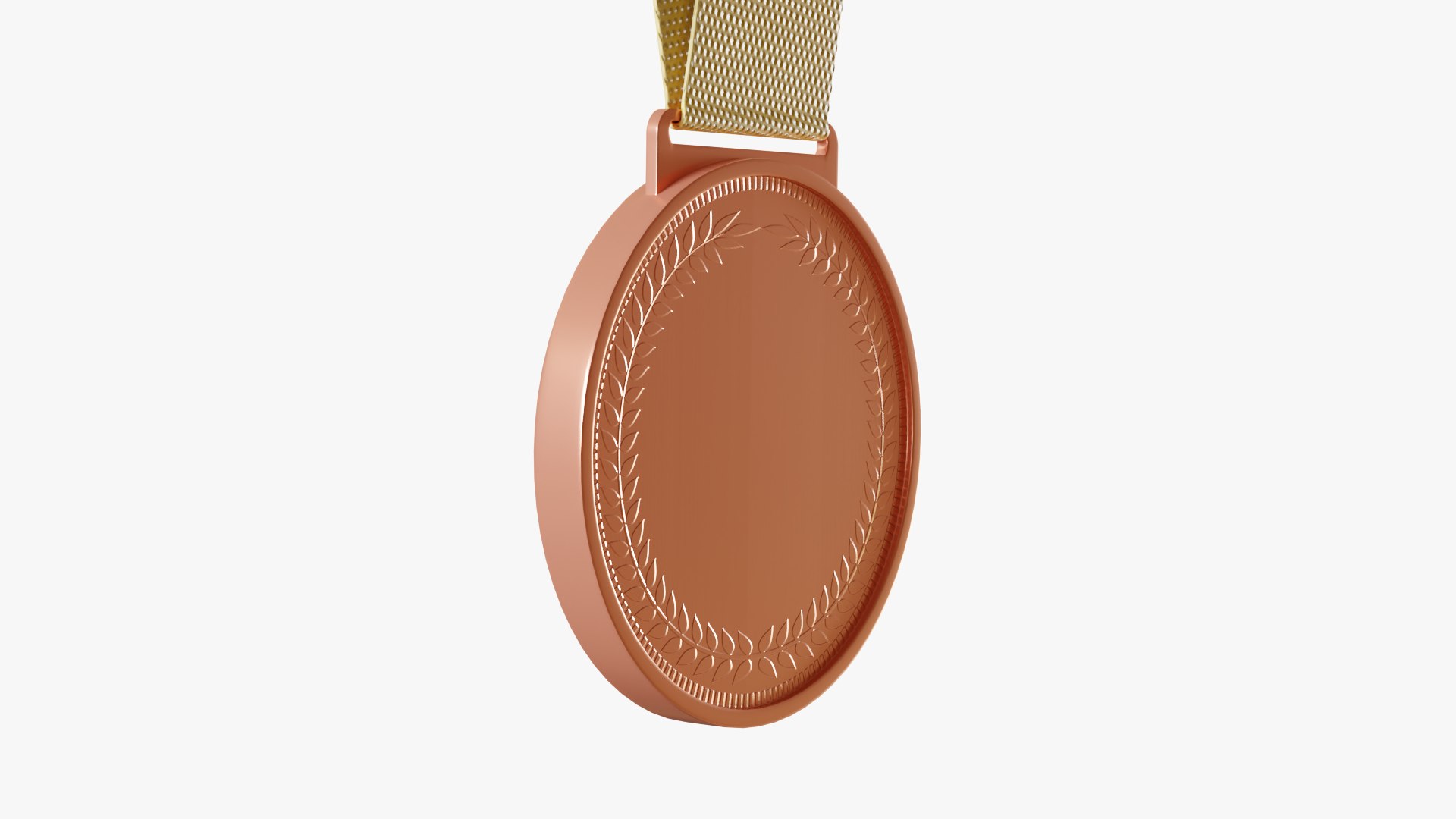 3D Bronze Medal Model - TurboSquid 1985859