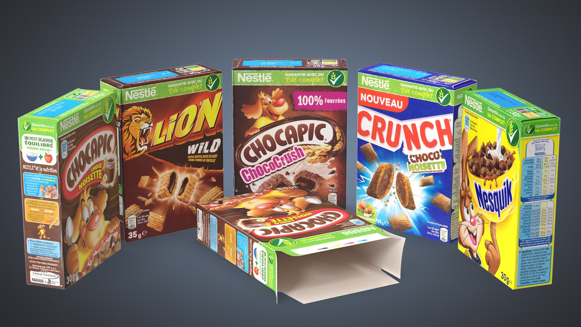 3D Corn Cornflakes Model - TurboSquid 1610041