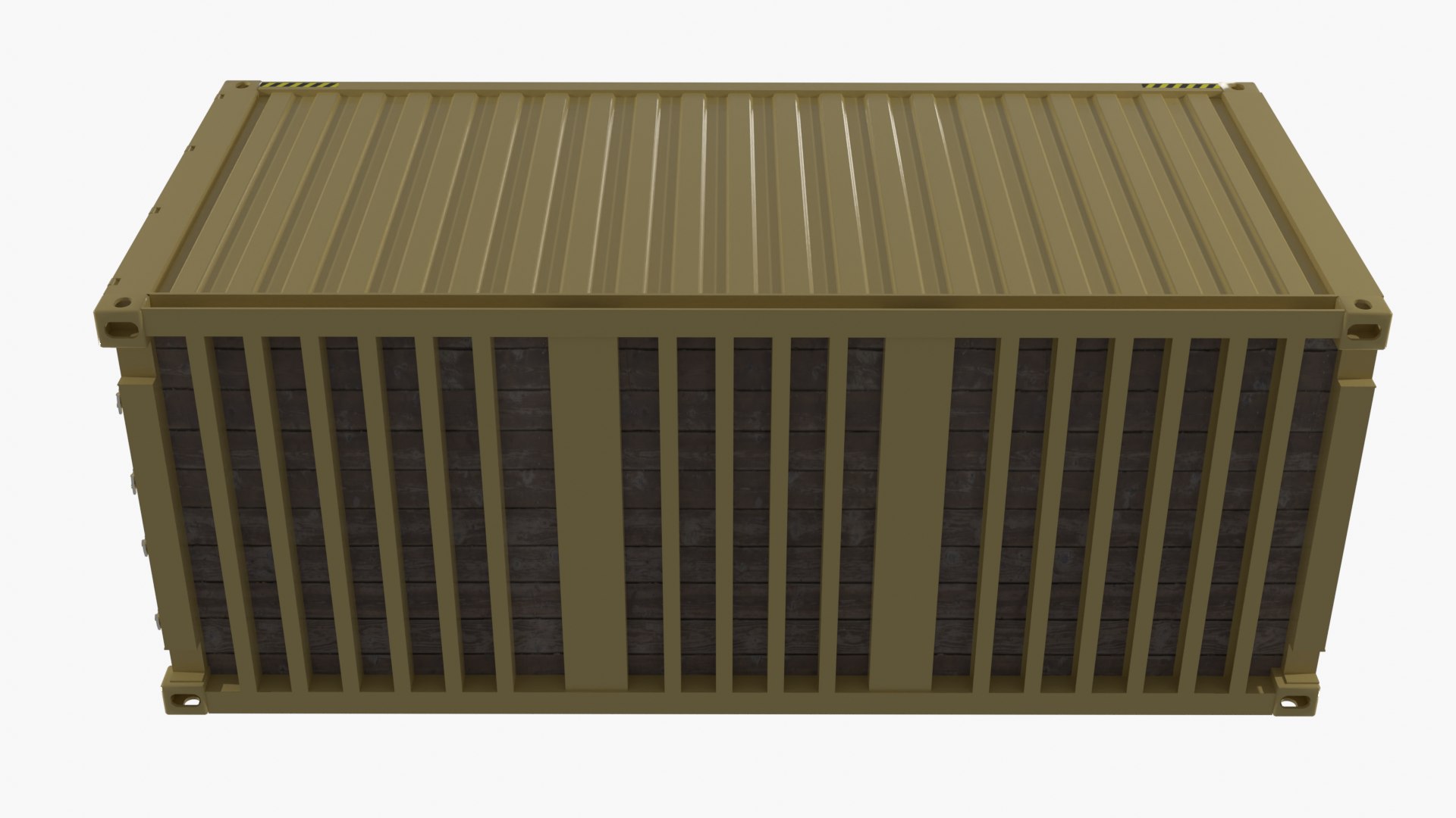 Container 20 HQ 3D Model - TurboSquid 2015512