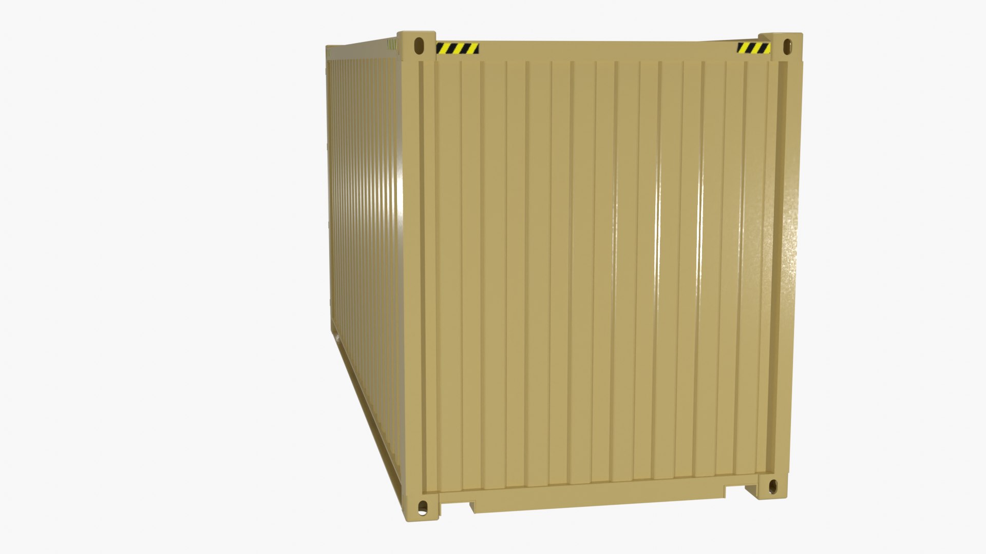 Container 20 HQ 3D Model - TurboSquid 2015512