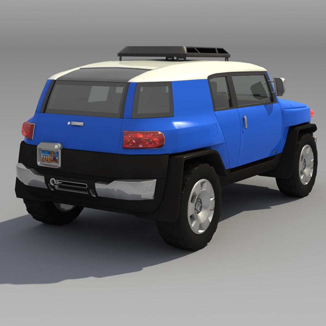 Fj Cruiser 3d Obj