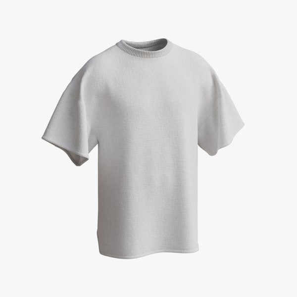 modelo 3d Camiseta básica oversize - TurboSquid 2225441
