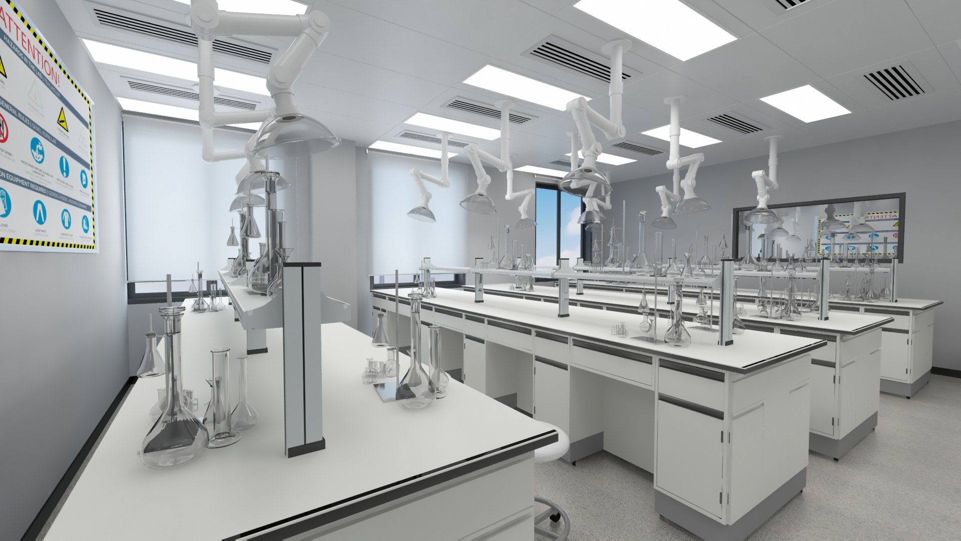 3D Chemical Laboratory model - TurboSquid 2055868