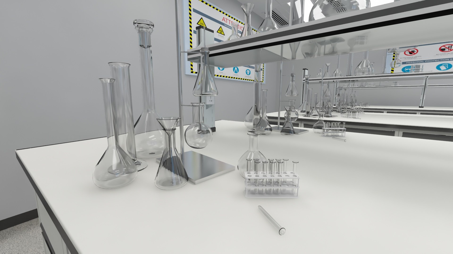 3D Chemical Laboratory model - TurboSquid 2055868