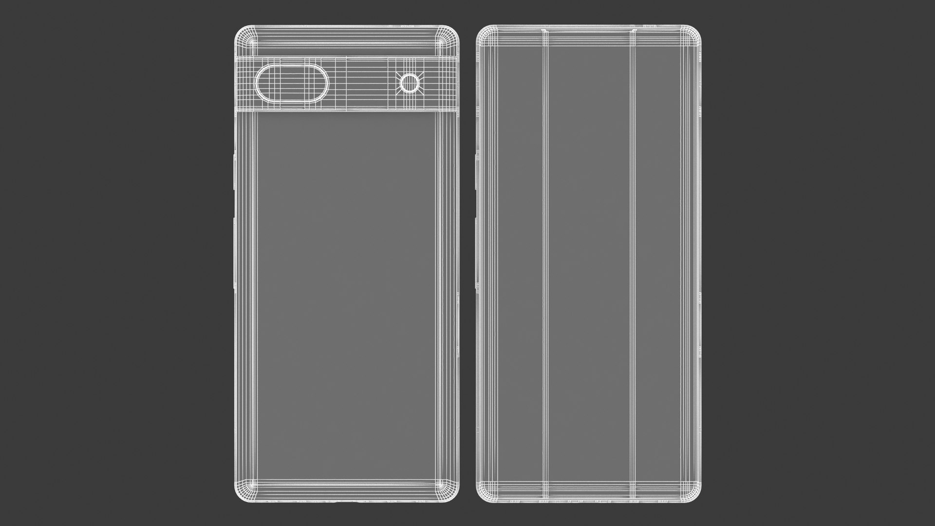 3D model Google Pixel 6A Charcoal - TurboSquid 2100927