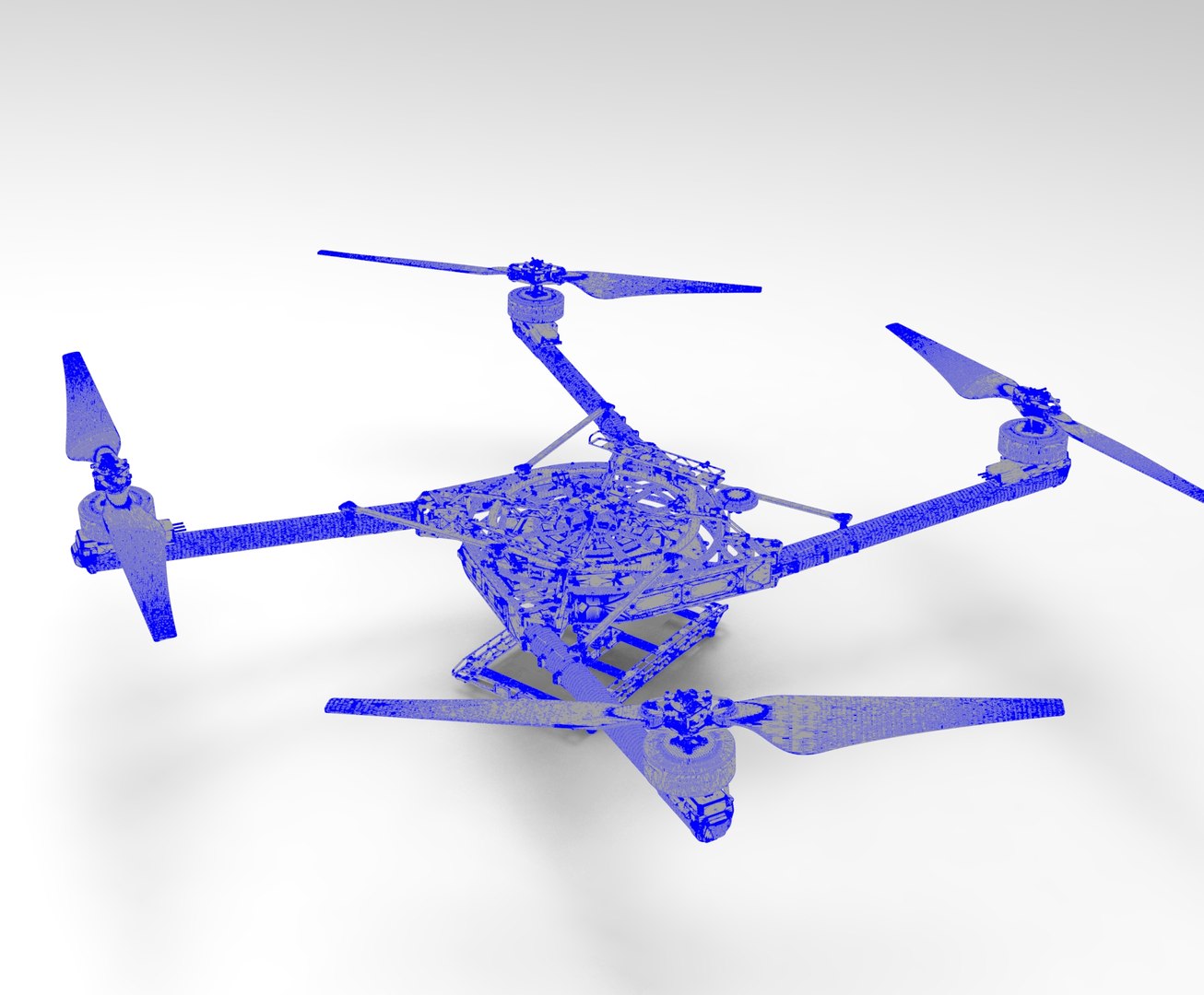 3D Model Quadcopter Drone - TurboSquid 1951411