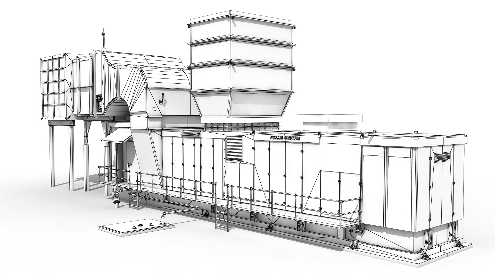 Military Command 3d Max