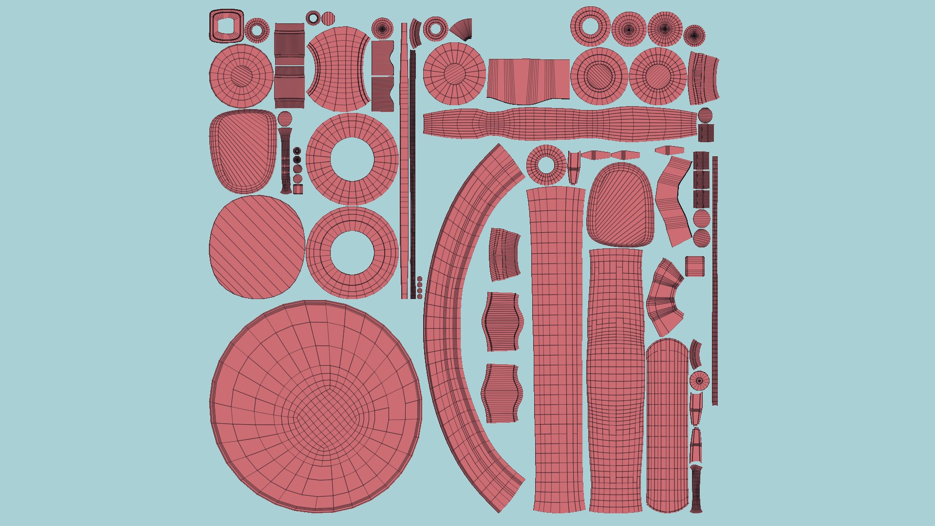 Wheel Robot H08 Red - SciFi Character Design 3D Model - TurboSquid 1882778