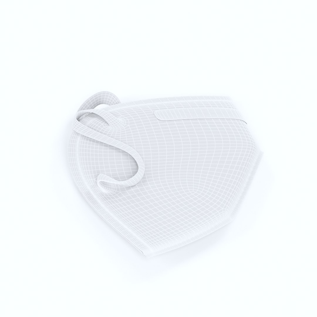 N95 Mask 3D Model - TurboSquid 1569950