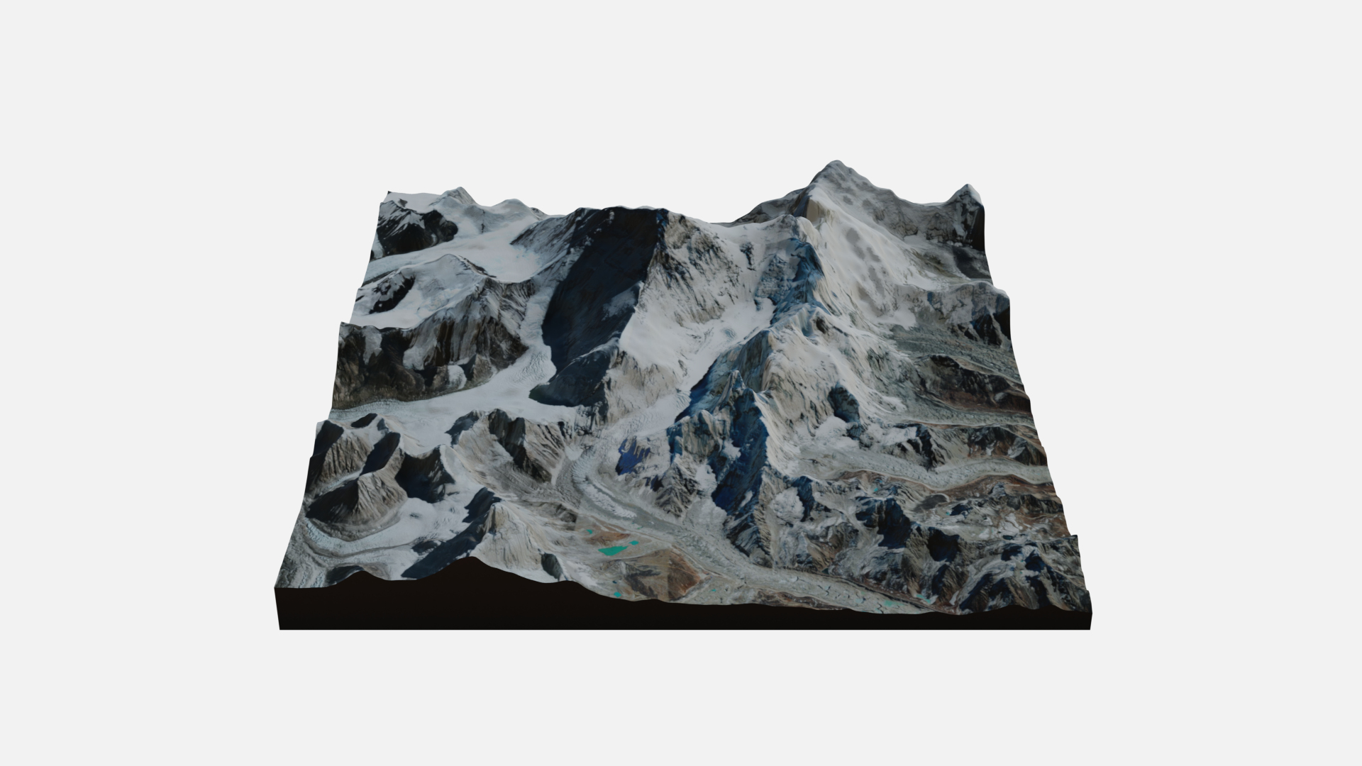 Mount Everest 3D Model - TurboSquid 1868498