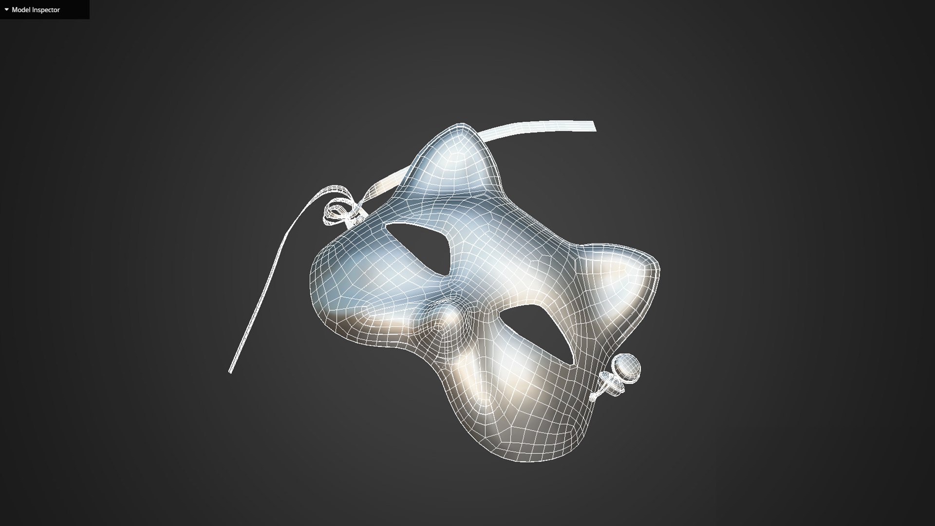 Game Ready Japanese Fox Mask Model - TurboSquid 2094828