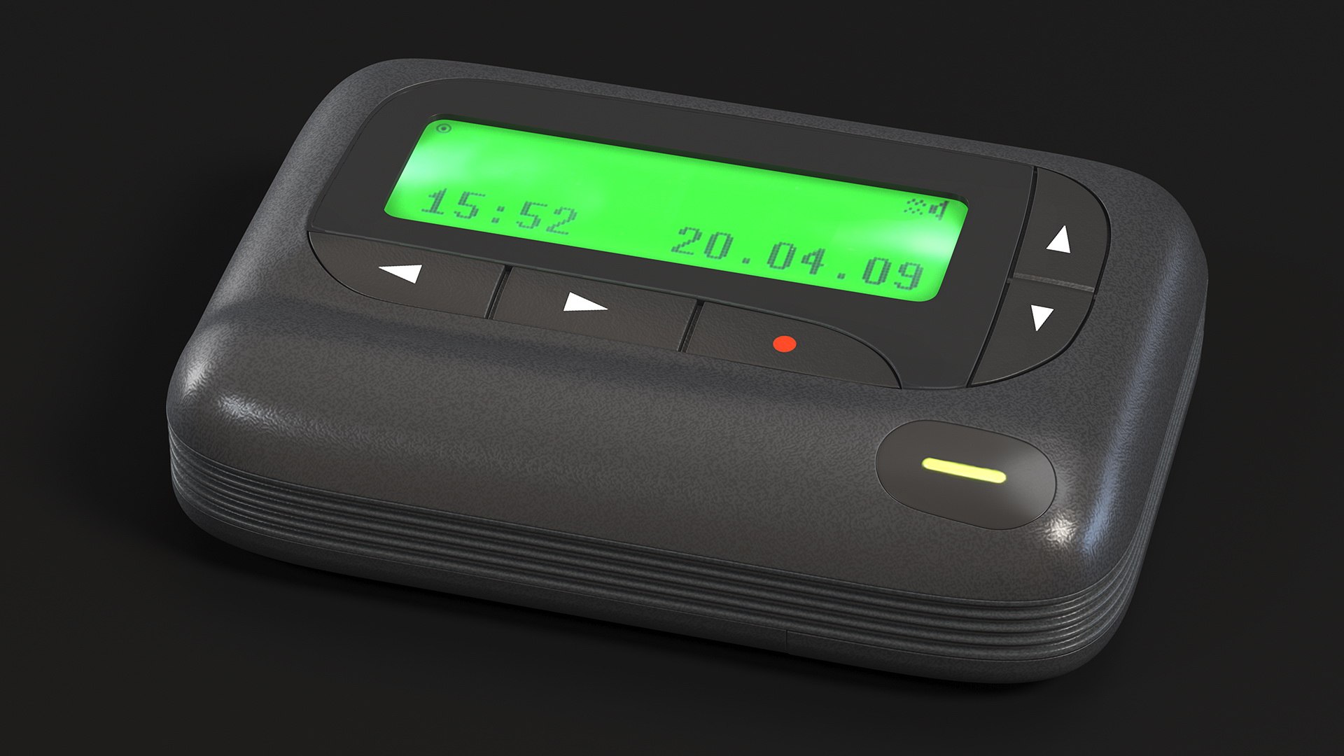 Pager Screen On 3D Model - TurboSquid 1948579