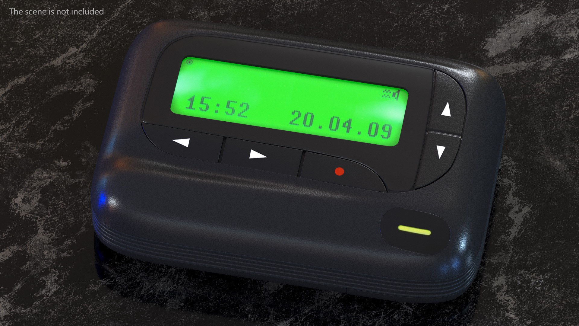 Pager Screen On 3D Model - TurboSquid 1948579