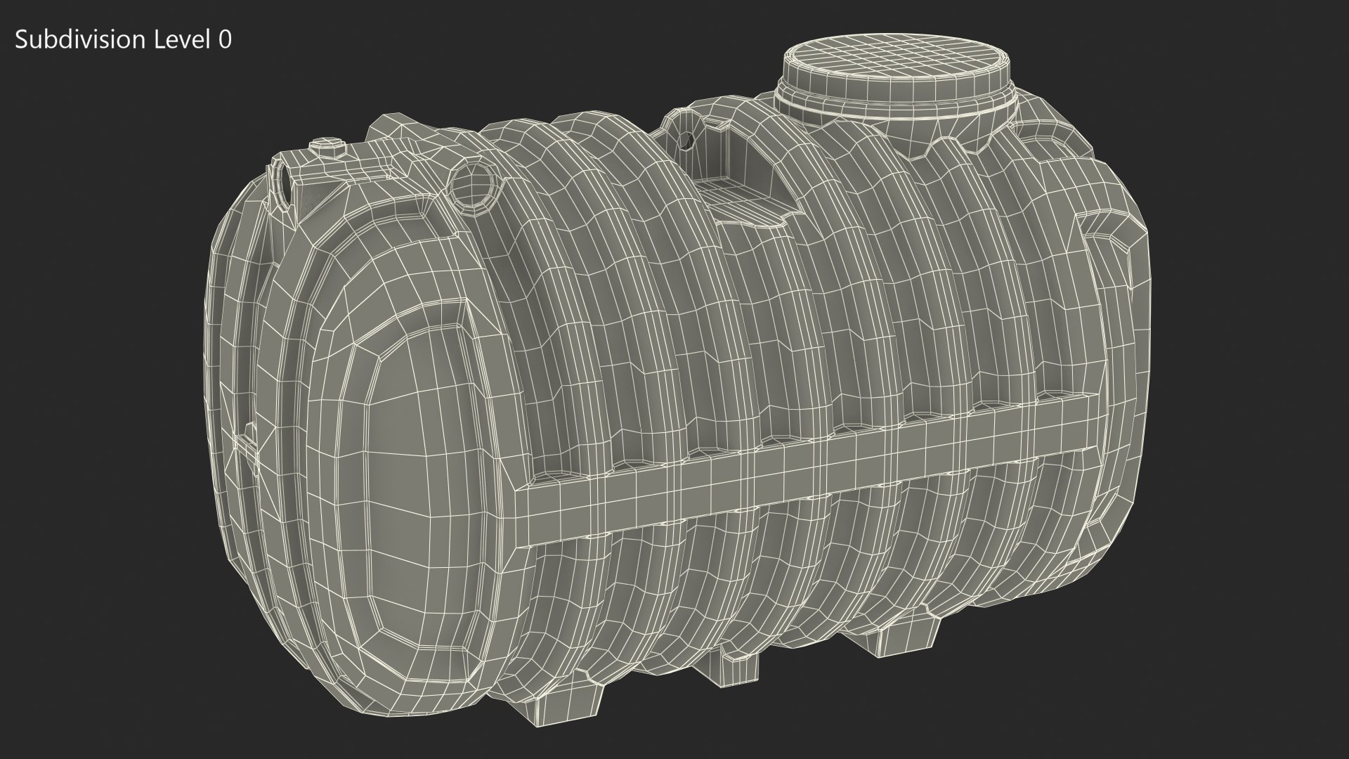 Plastic Septic Tank Model - TurboSquid 1771490