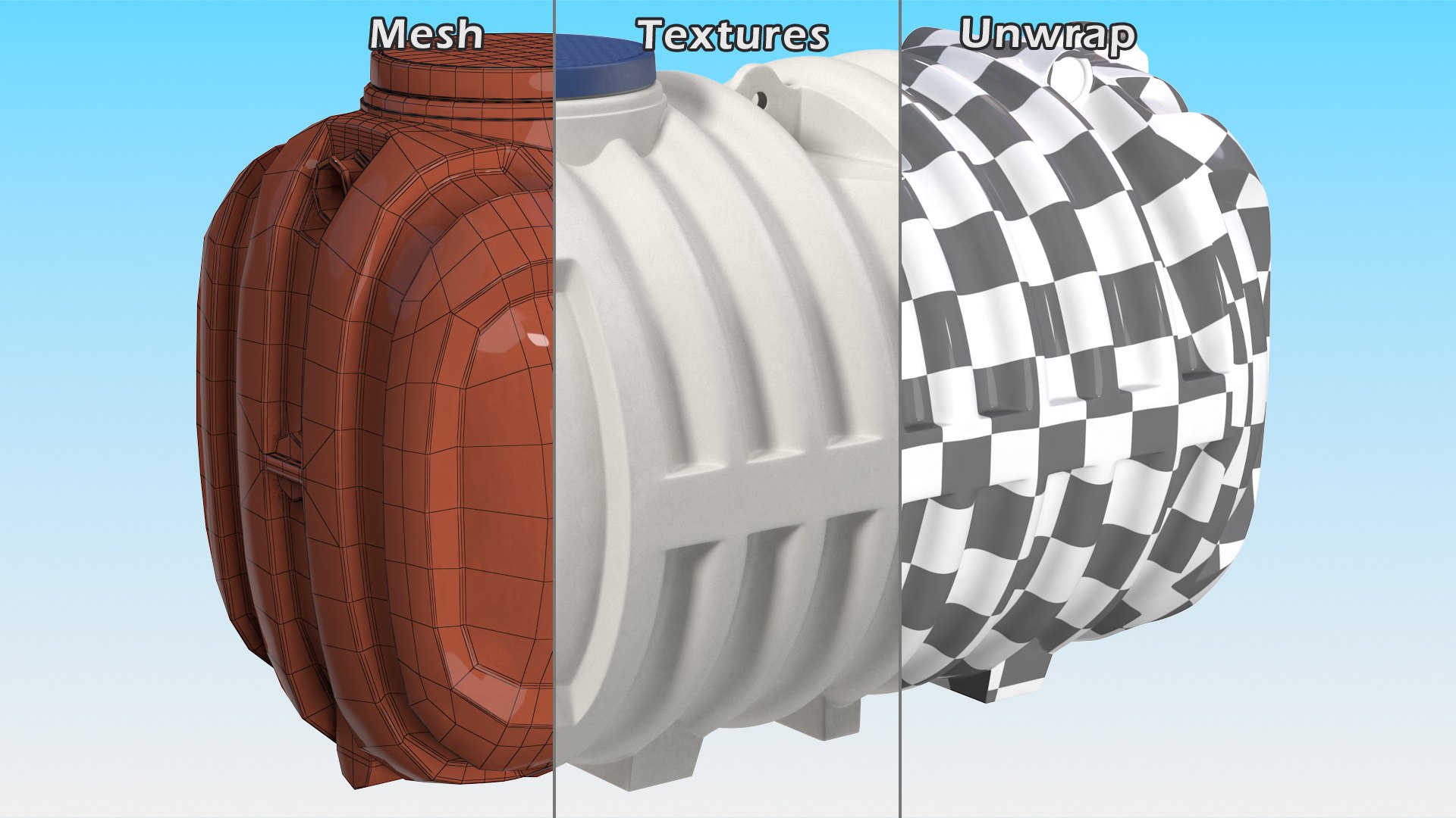 Plastic Septic Tank Model - TurboSquid 1771490