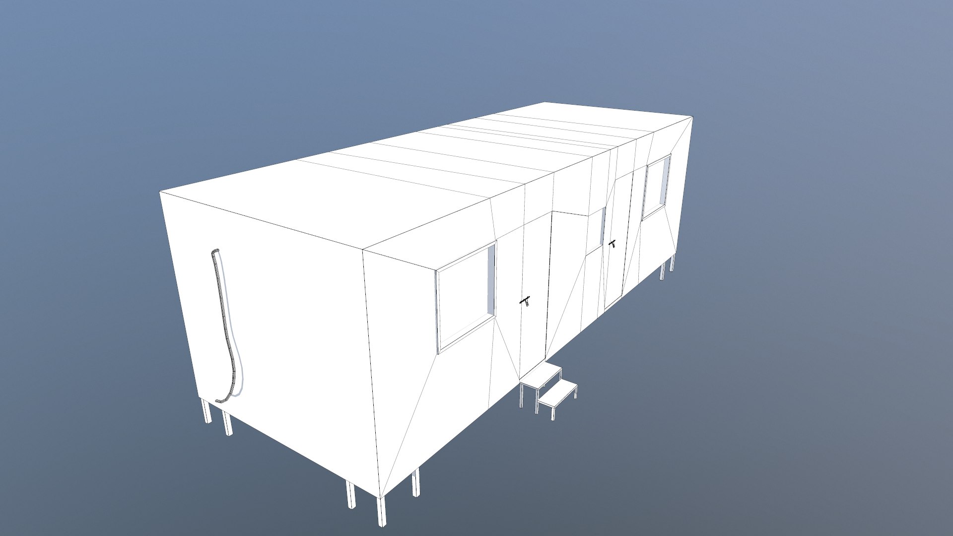 Portable Cabins 3D - TurboSquid 2297850