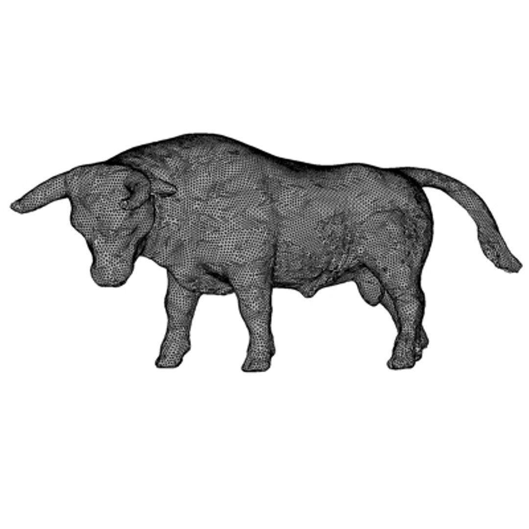3d Obj Bull