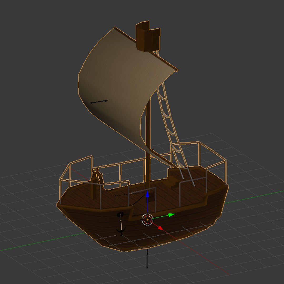 3d Sailing Ship Boat