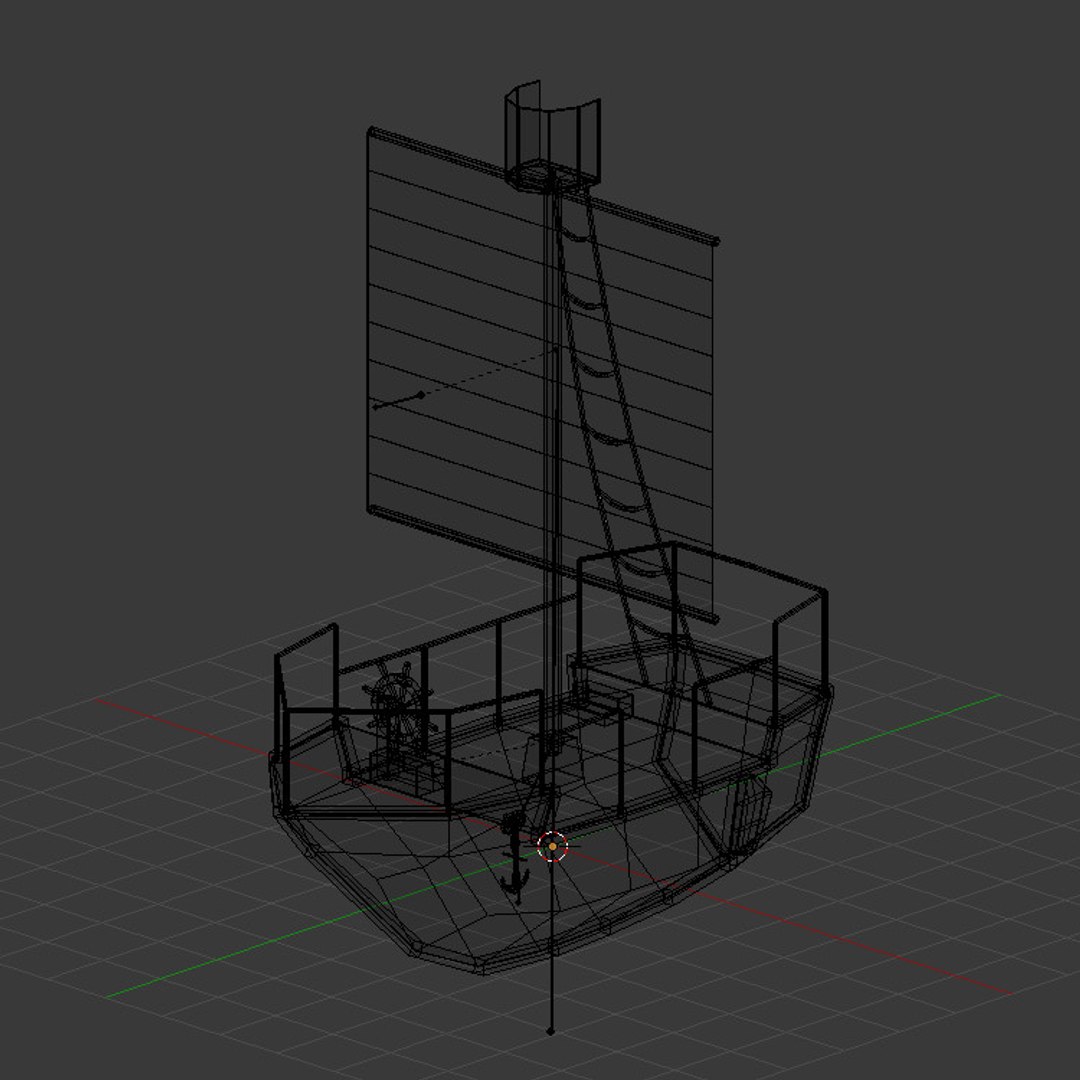 3d Sailing Ship Boat
