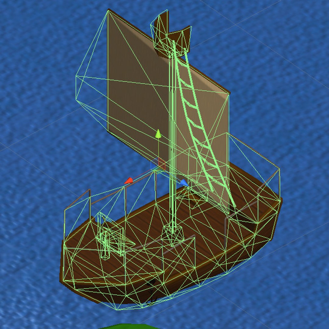 3d Sailing Ship Boat