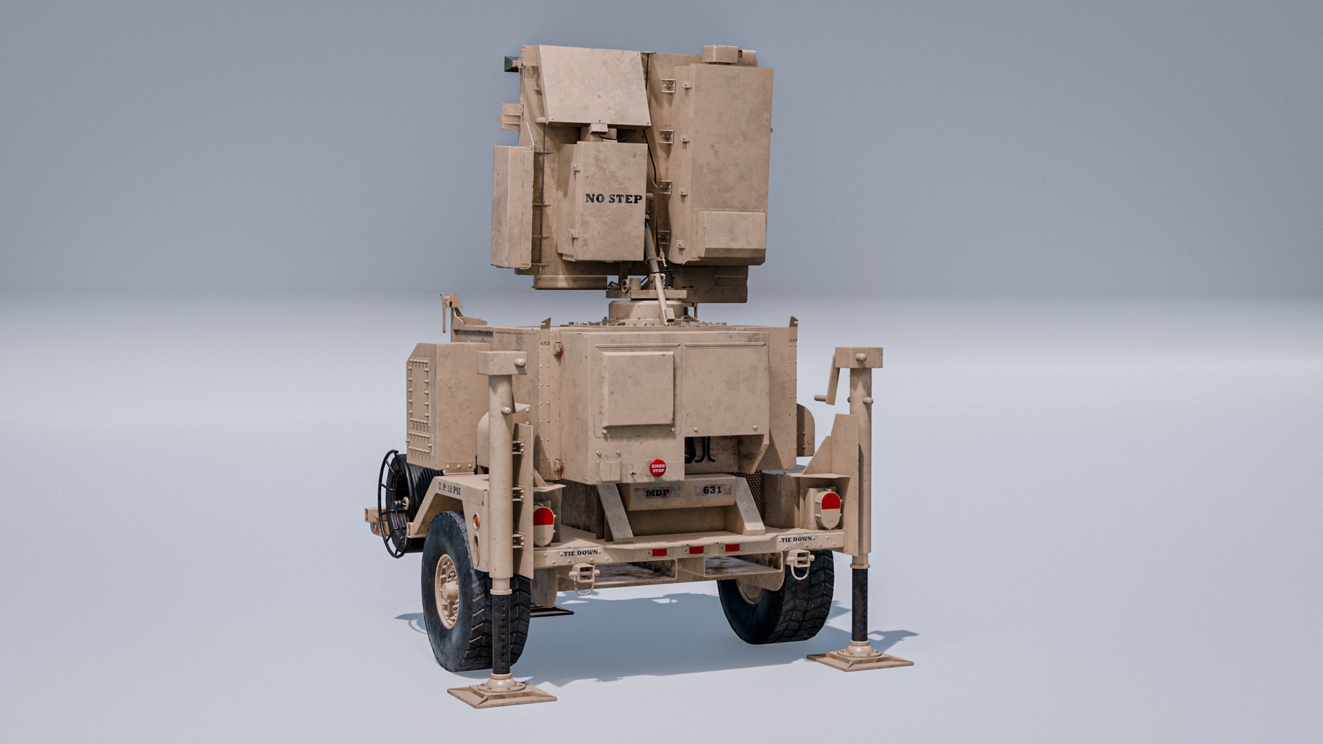 3D AN MPQ-64 Sentinel Radar - TurboSquid 2544137