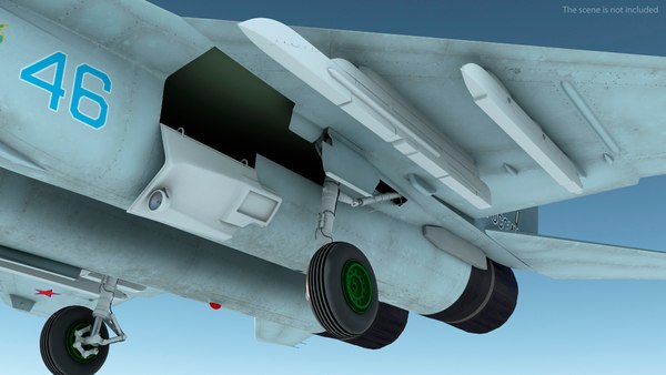 MiG 29KR 다목적 전투기 러시아 해군 3D 모델 - TurboSquid 1820864