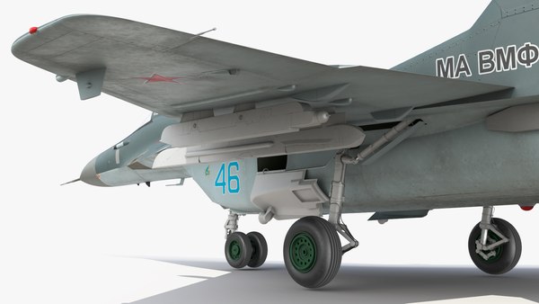 MiG29KRマルチロール戦闘機ロシア海軍3Dモデル - TurboSquid 1820864