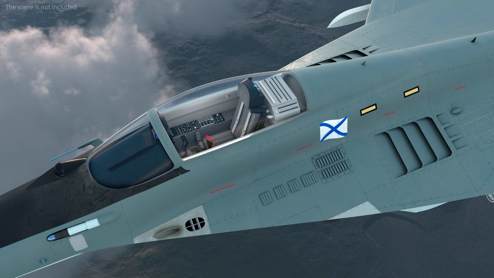 3D model MiG 29KR Multirole Fighter Aircraft Russian Navy - TurboSquid ...