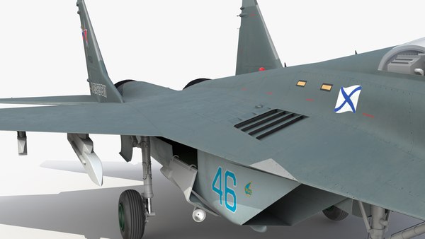 MiG 29KR 다목적 전투기 러시아 해군 3D 모델 - TurboSquid 1820864