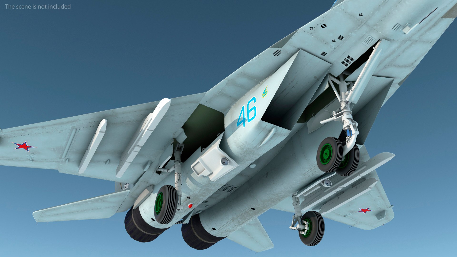 3D model MiG 29KR Multirole Fighter Aircraft Russian Navy - TurboSquid ...