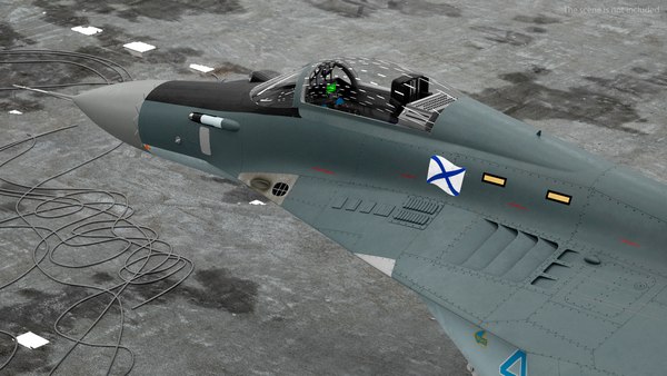 MiG 29KR 다목적 전투기 러시아 해군 3D 모델 - TurboSquid 1820864