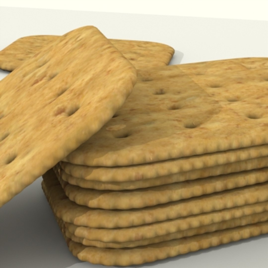 Wheat Cracker 3d Model