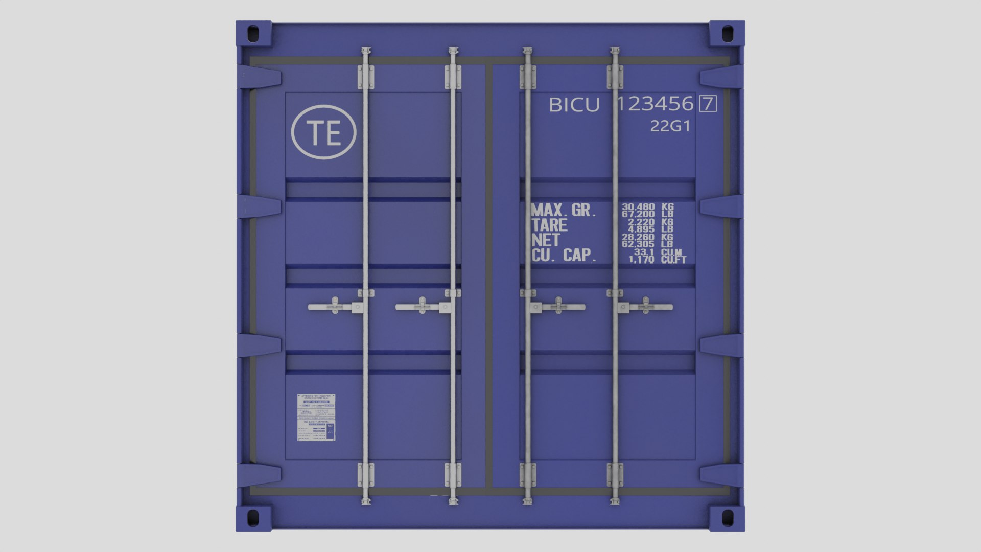 3D Model Shipping Container - TurboSquid 1965768