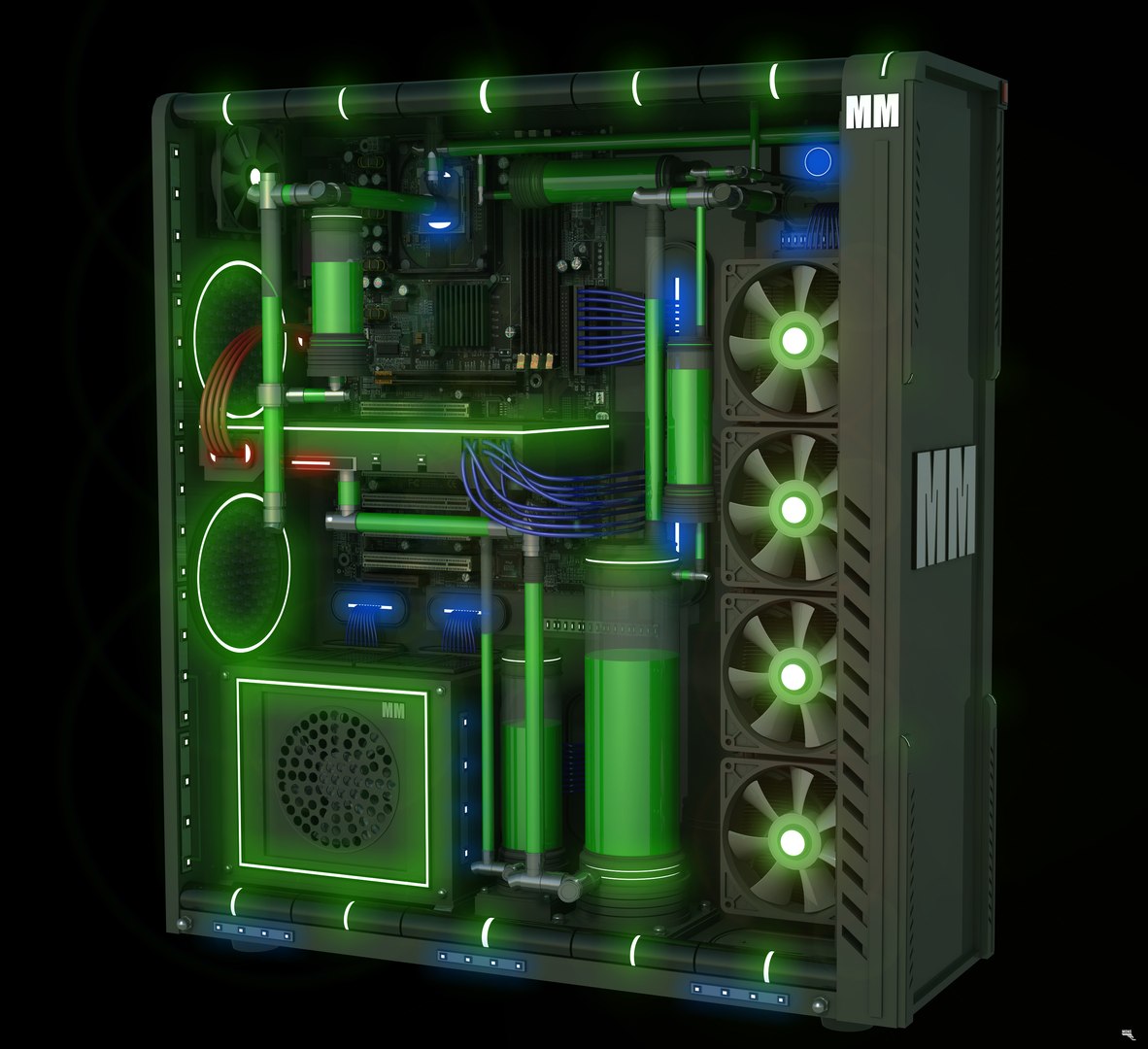 Computer Pc Model - TurboSquid 1255575