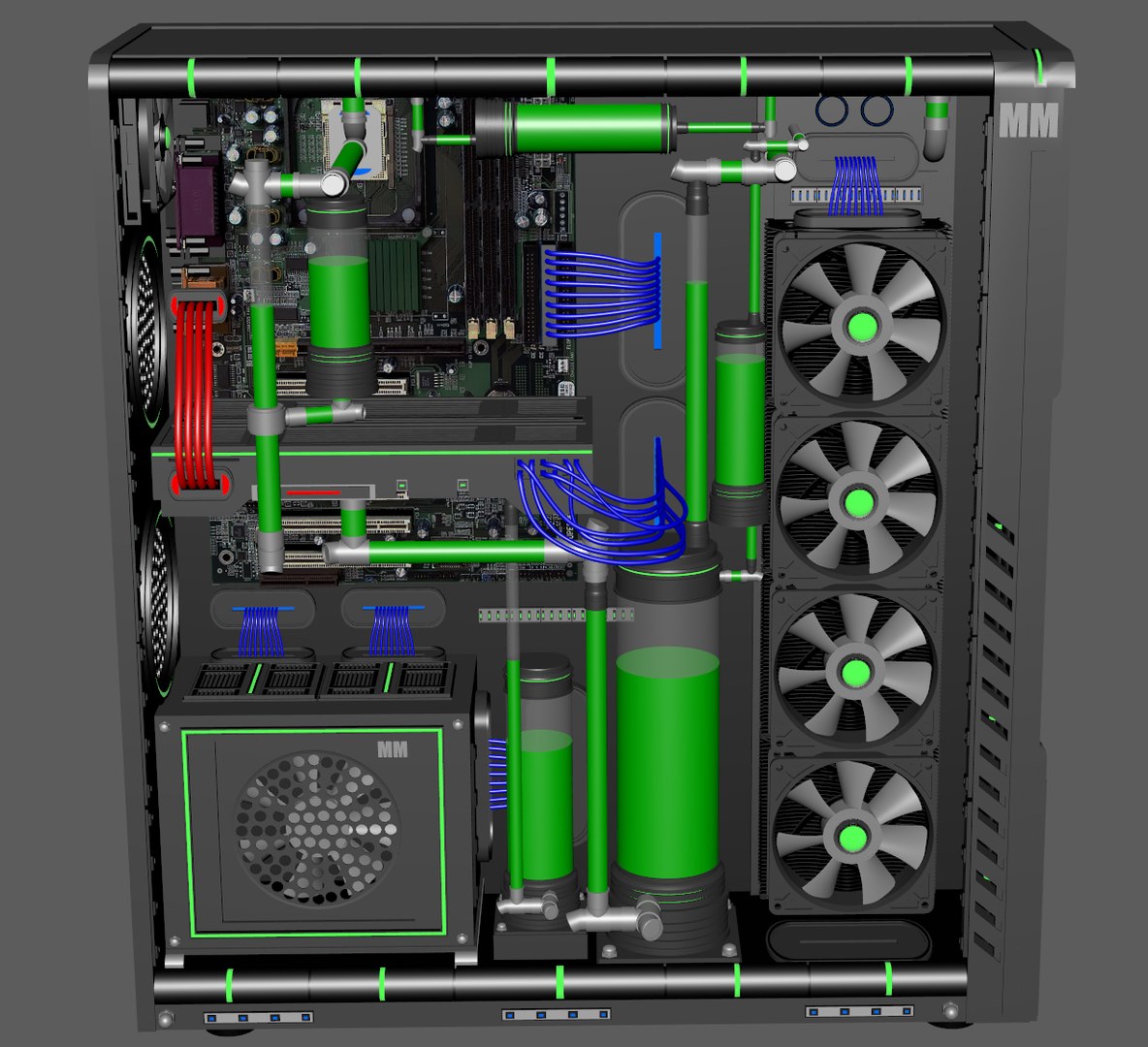 Computer Pc Model - TurboSquid 1255575