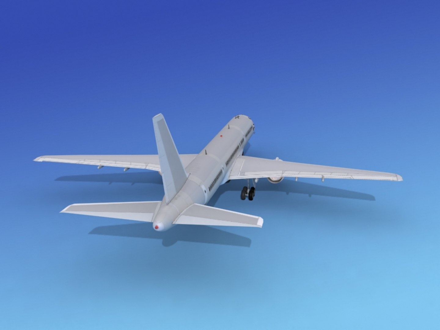 3d Airline Boeing 757 757-200