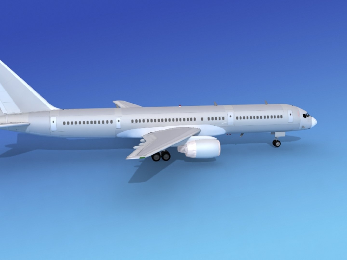 3d Airline Boeing 757 757-200