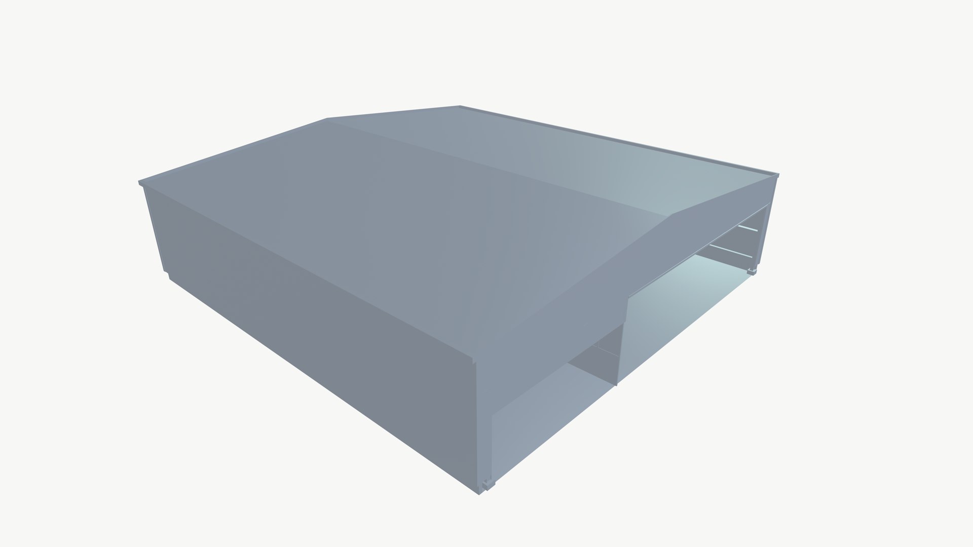 Garage Shed 3D Model - TurboSquid 2417101