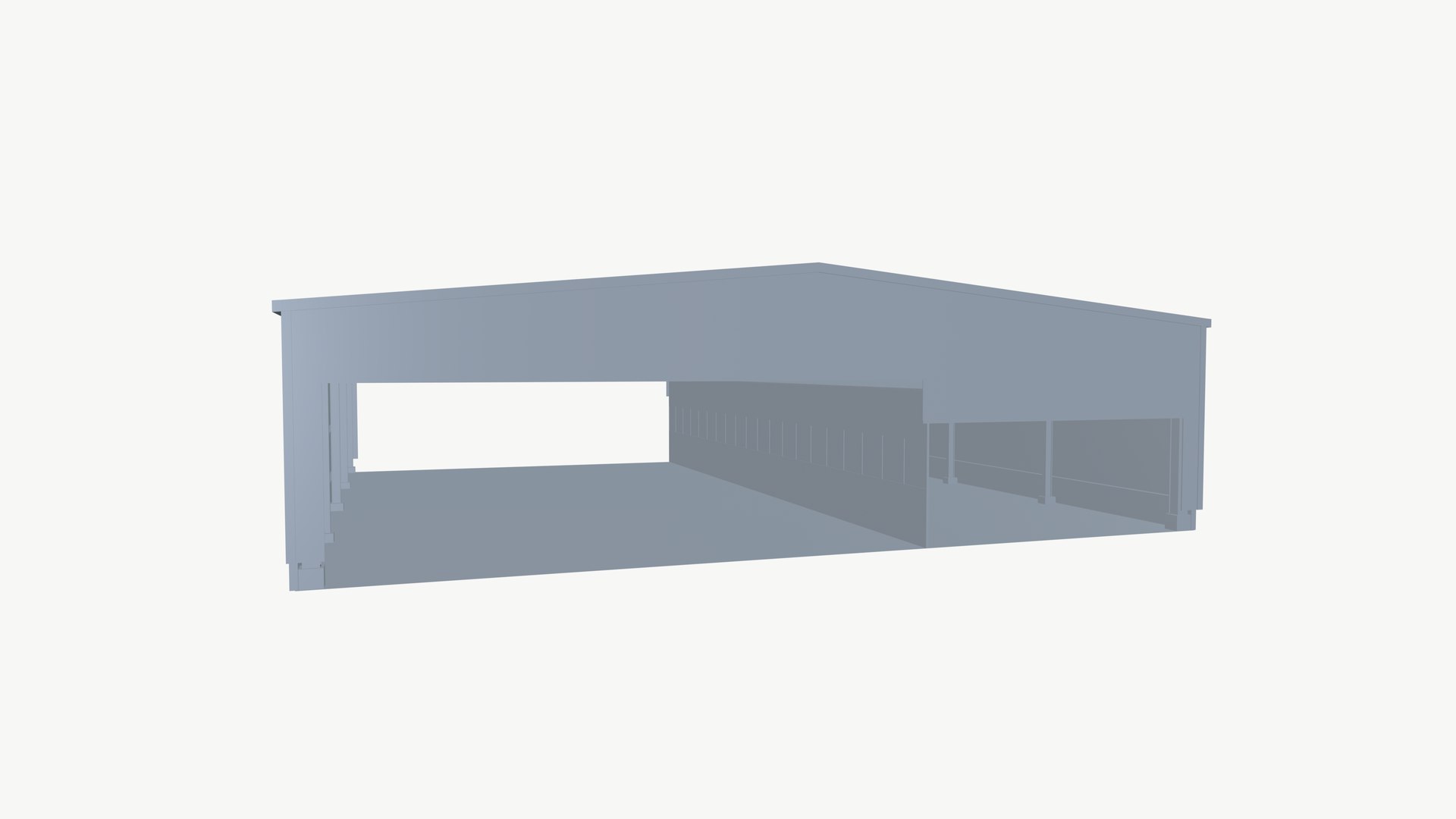 Garage Shed 3D Model - TurboSquid 2417101