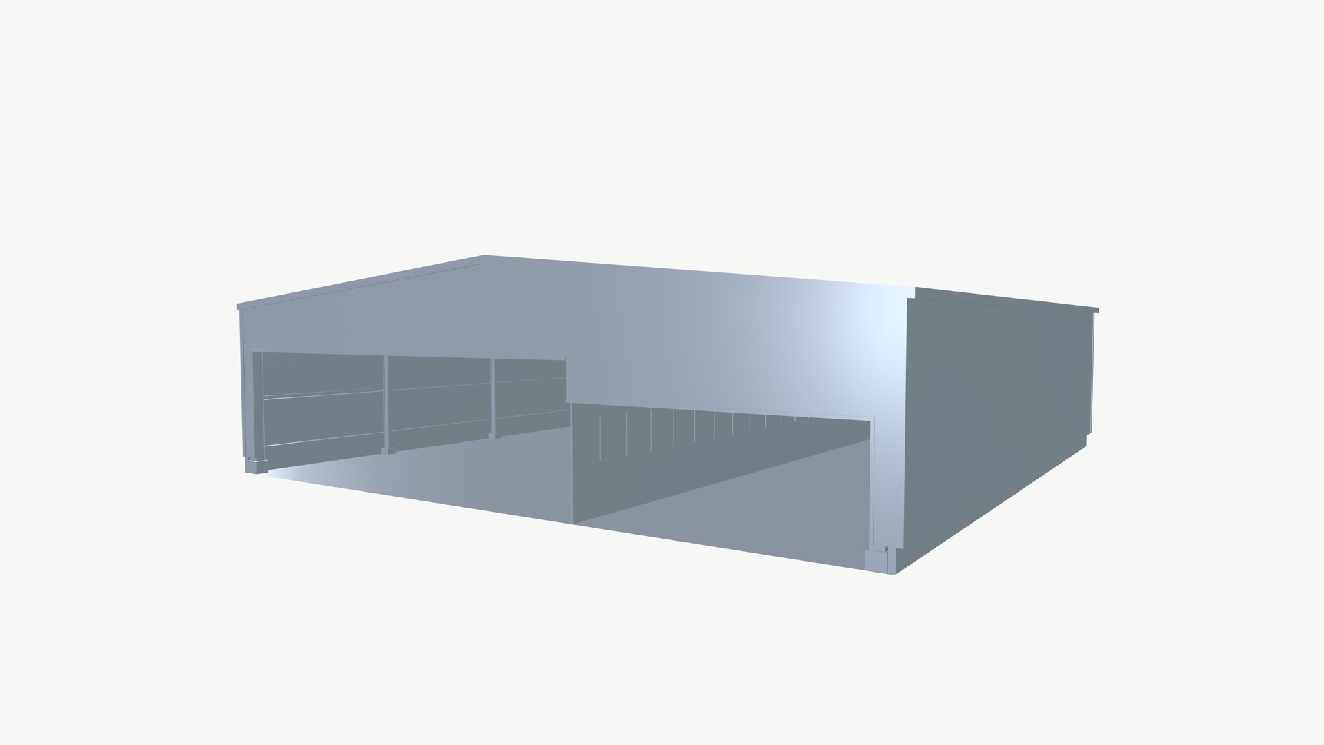 Garage Shed 3D Model - TurboSquid 2417101