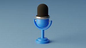 Free 3D Microphone Models - Available For Download On TurboSquid