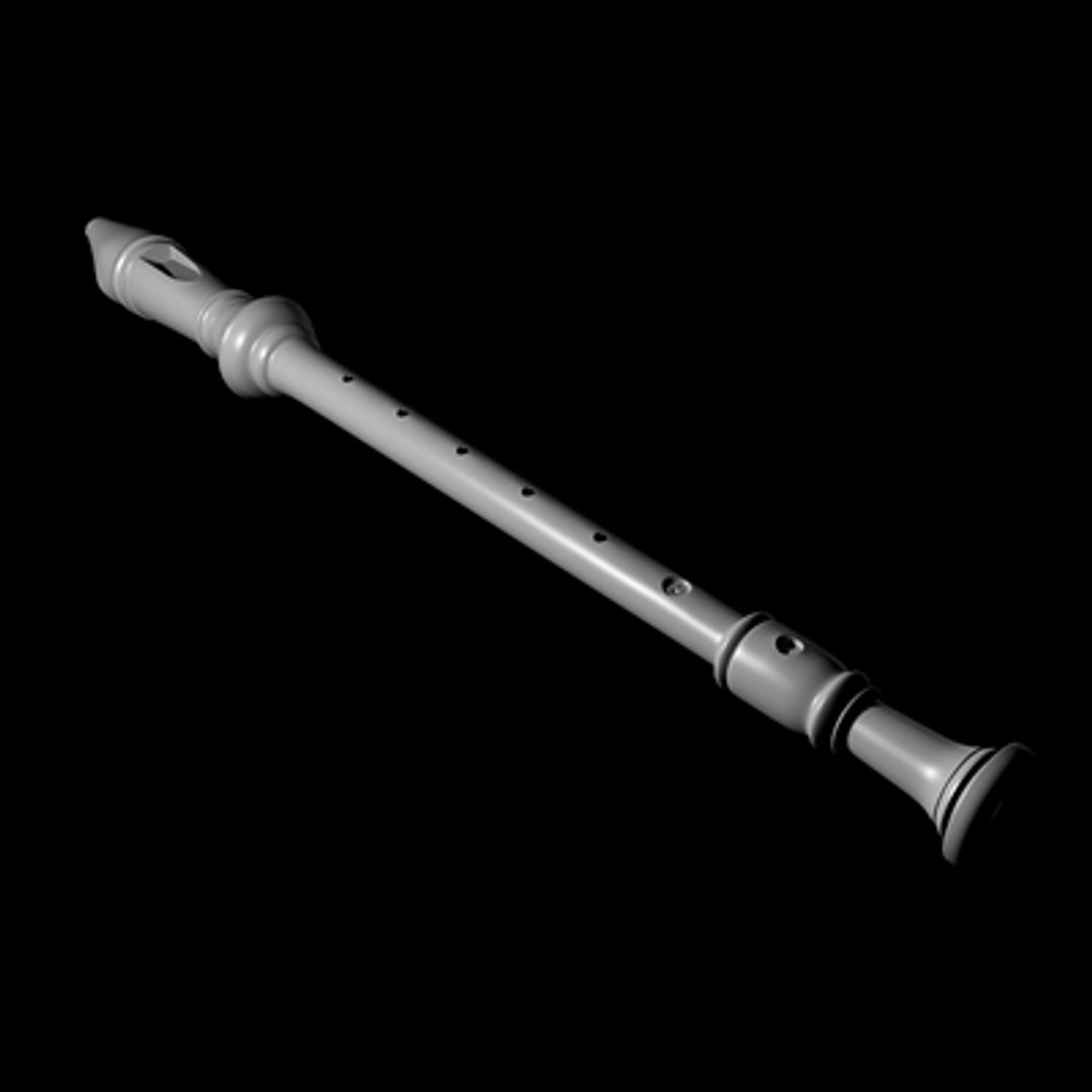 Flute 3d Model
