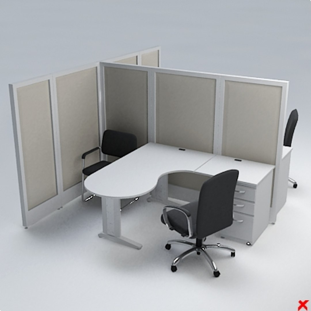 3d Office Table