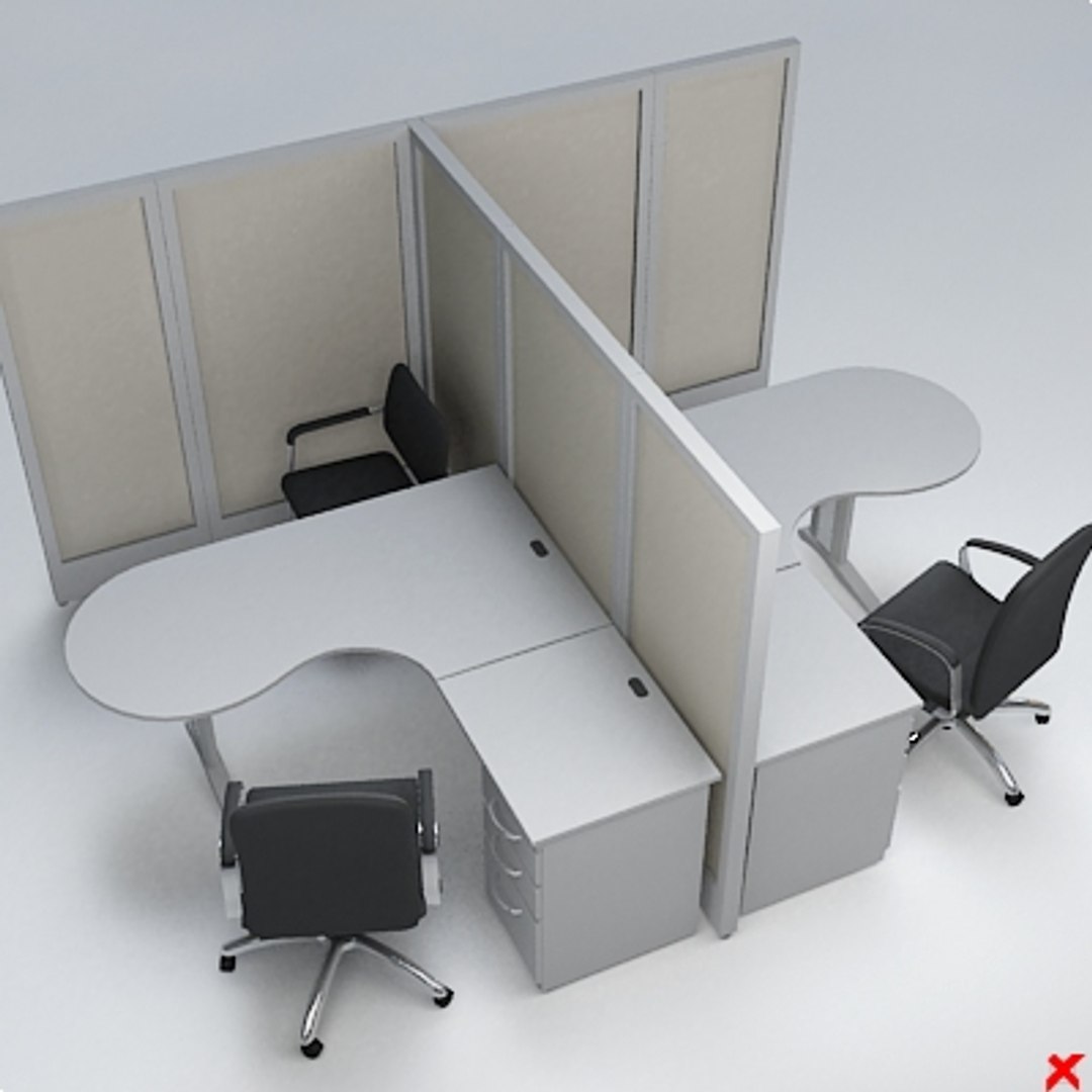 3d Office Table